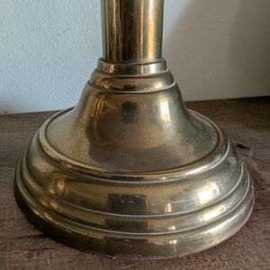 Antique | Accents | Antique Brass Spring Loaded Candle Stick Holders ...